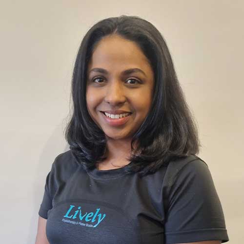 Nikita Rao - Lively Physiotherapy Pilates Studio